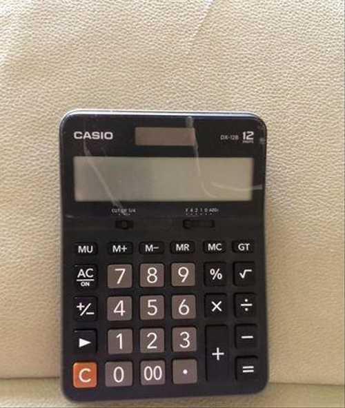 Калькулятор casio Dx-128 12 разрядный