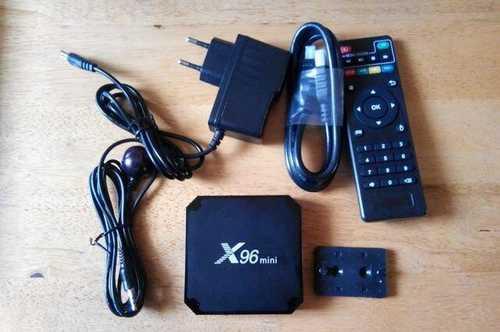 Смарт тв приставка X96 mini TV BOX Android