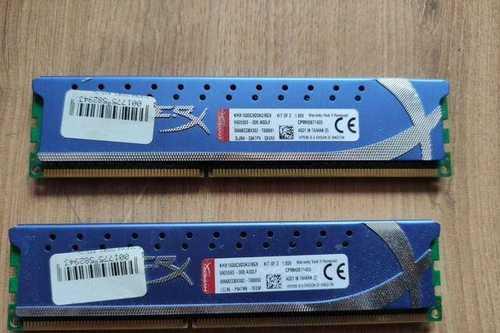 Оперативная память Kingston hyperX ddr3 8Гб