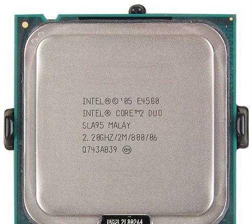 Процессор Intel Core 2 Duo E4500