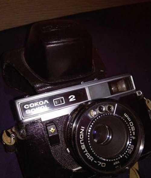 Плёночный фотоаппарат Сокол 2