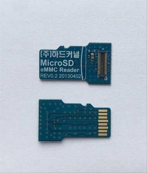 Переходник адаптер eMMC на MicroSD