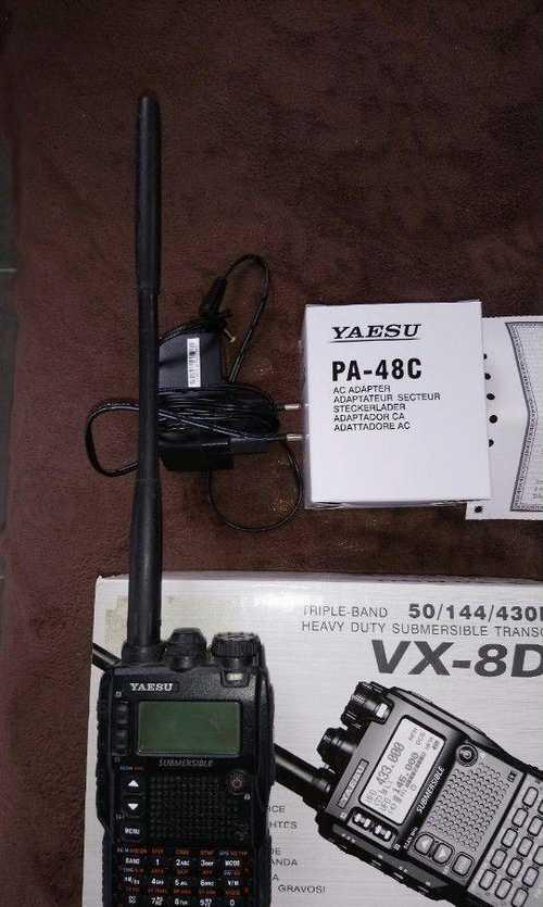 Рация профессиональная Yaesu VX-8DR