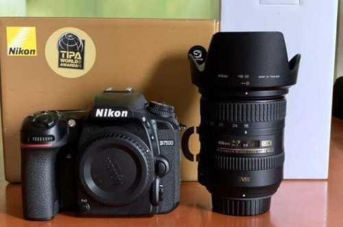 Nikon D7500 и AF-S DX nikkor 18-200 мм f / 3,5-5,6