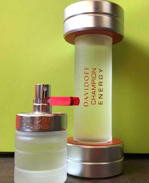 Davidoff Champion Energy, мужская парфюмерия