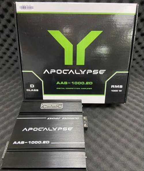 Усилитель alphard apocalypse AAB-1000.2d
