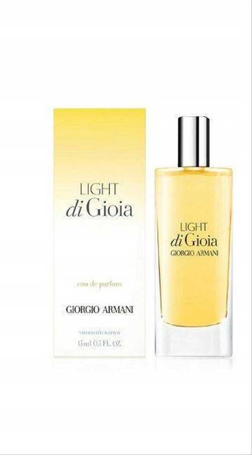 Духи новые Light di Gioia Armani 15 мл