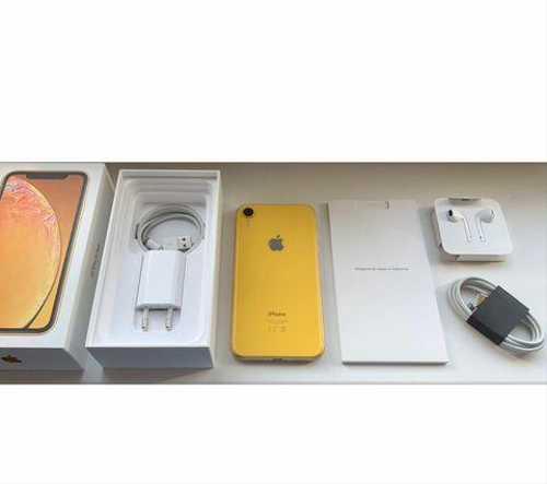 iPhone XR 64 yellow Ростест Идеал на гарантии
