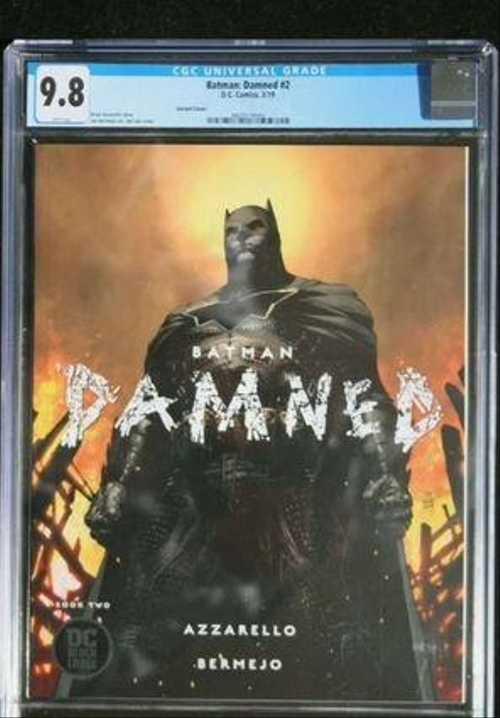 Комикс CGC 9.8 Batman: Damned #2