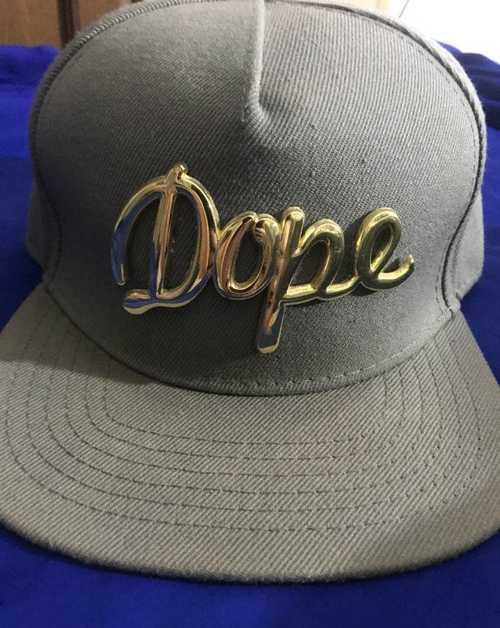 Бейсболка/кепка/ SnapBack Dope, Серая