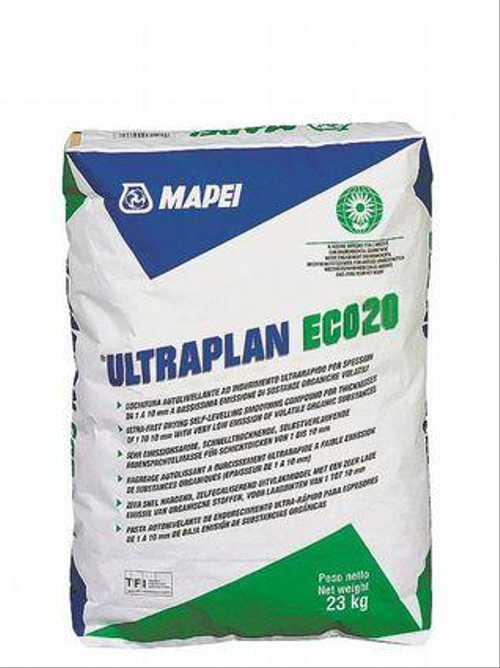 Самовыравнивающаяся смесь Mapei Ultraplan Eco 20