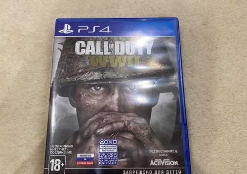 Игра “Call Of Duty WW II” Для PS4