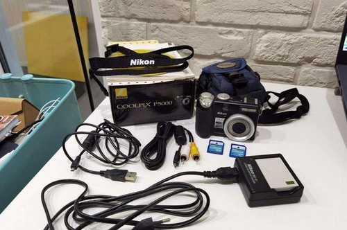 Nikon coolpix p5000 полный комплект