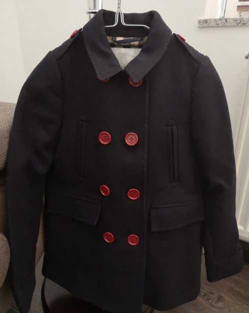 Пальто весна-осень драповое Burberry фирменное