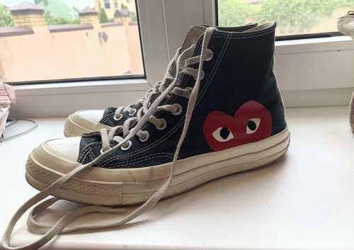 Кеды converse x comme des garcons