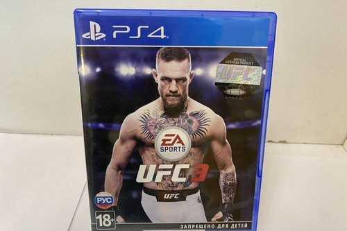 Игровые диски. Sony Playstation 4 UFC 3