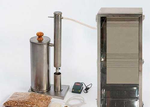Комплект для холодного копчения шкаф+дымогенератор