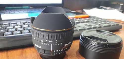 Sigma 15mm f/2.8 EX DG Fisheye for Nikon