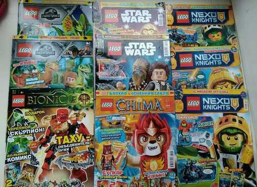 Журналы lego chima star wars