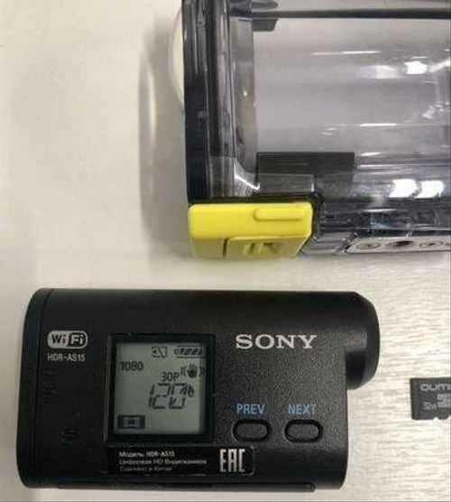 Экшн Видеокамера Sony as15 fullhd