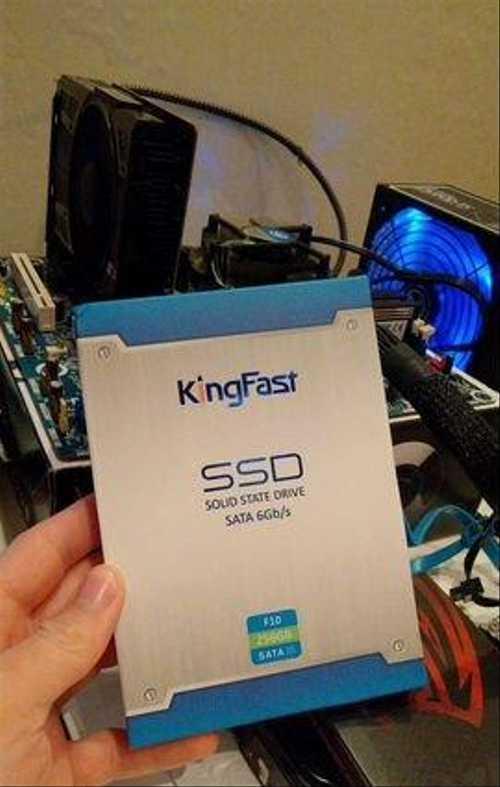 SSD 256gb Kingfast новый
