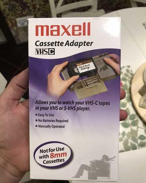 Адаптер (кассета) VHS для VHS-C