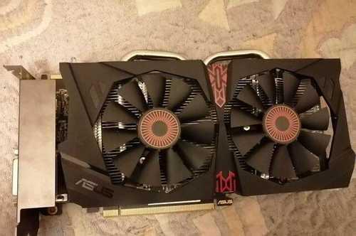 Продам Видеокарту asus AMD Radeon R7 370 strix 2gb