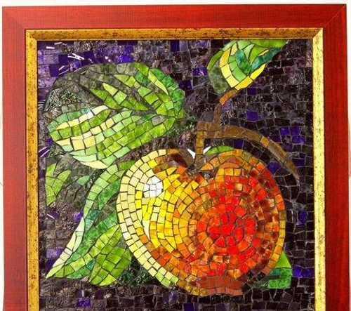 Панно мозаичное "Яблоко"