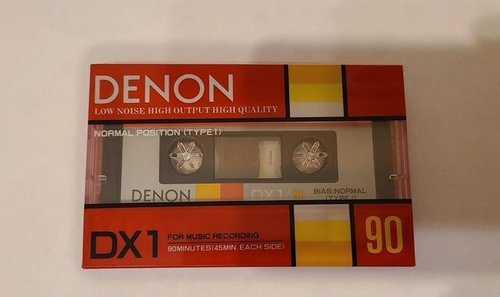 Аудиокассета новая запечатанная Denon DX1