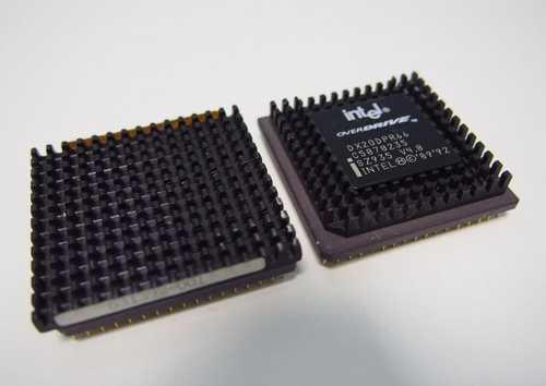 Intel overdrive DX20DPR66