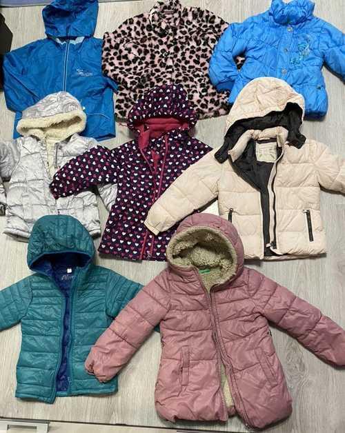 Куртки Mango, Benneton, Old Navy 3-7 лет