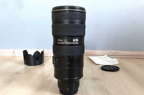 Nikon Afs 70-200mm f/2.8G ED VR II