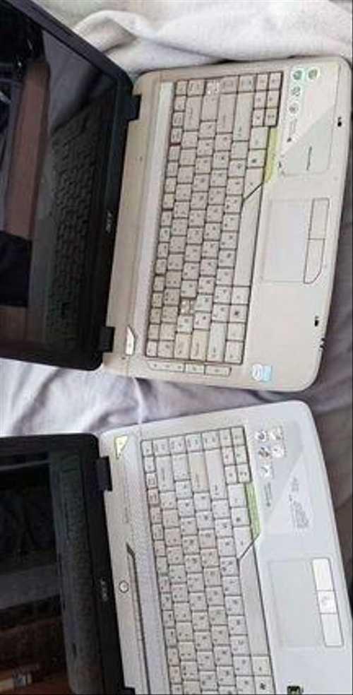 Два старых ноутбука донора acer