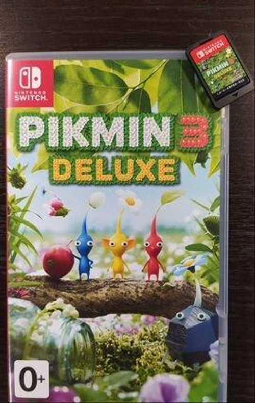 Pikmin 3 Deluxe nintendo switch + буклеты