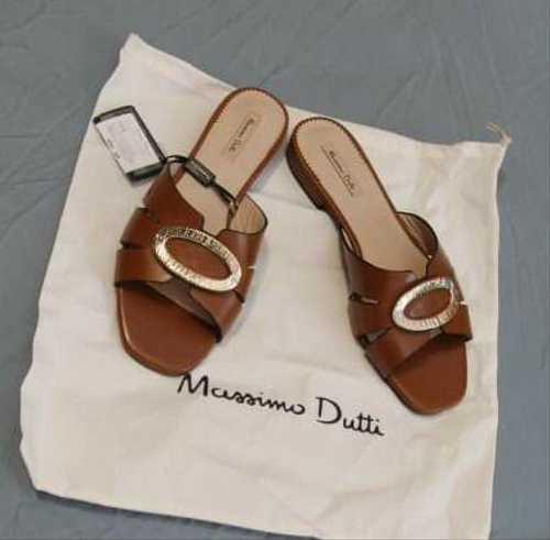 Кожаные Сандалии Massimo Dutti