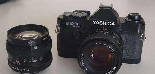 Yashica FX-D / Киев 6с / Зенит ет