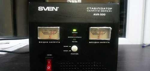 Стабилизатор напряжения sven AVR-500