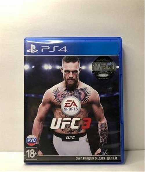 UFC 3 на PS4 в идеальном состоянии