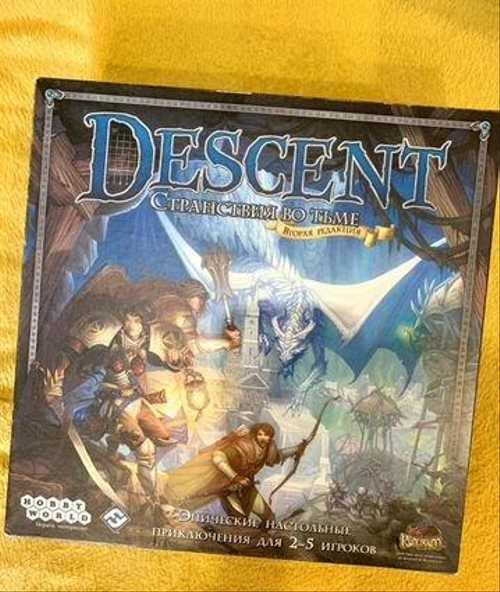 Настольная игра Descent странствия во тьме