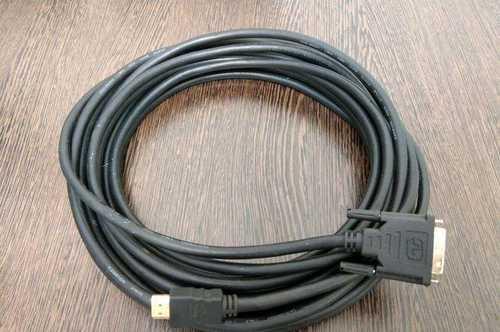 Кабель hdmi-DVI 10м