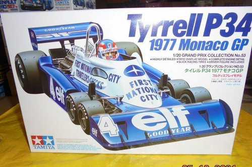 Tyrrell P34 1977 Monaco GP 20053 1 20 Tamiya