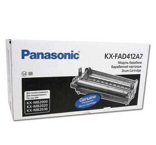 Фотобарабан Panasonic KX-FAD412A7 черный