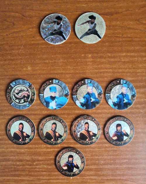 Фишки сотки кепсы Mortal Kombat POG обмен/продажа