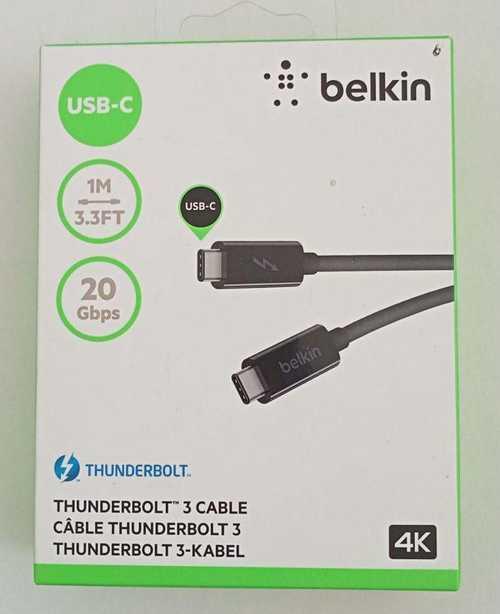 Кабель Belkin Thunderbolt 3