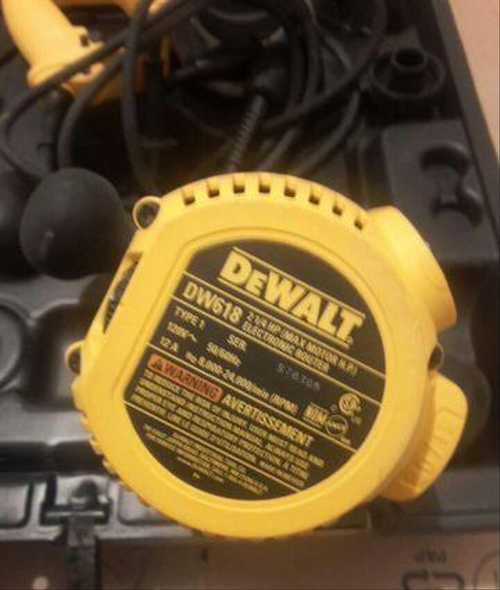 Dewalt девалт фрезер DW612