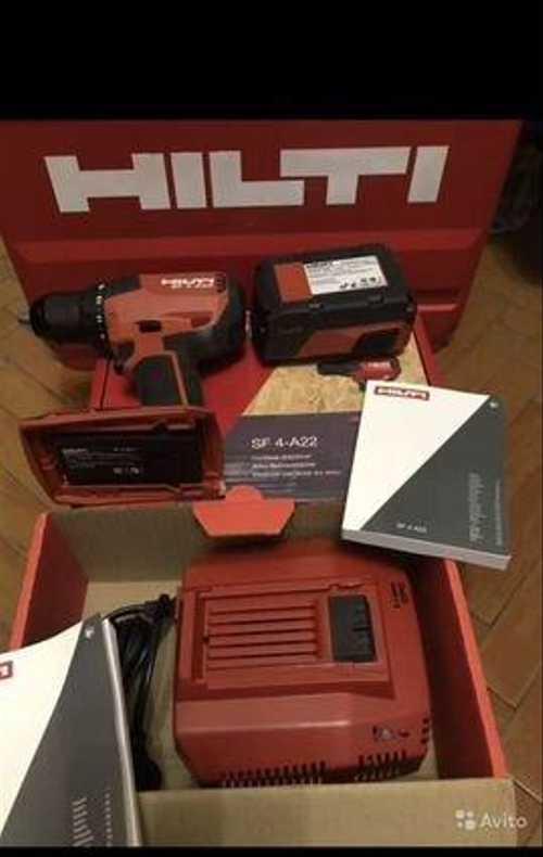 Шуруповерт новый hilti SF 4-A 22