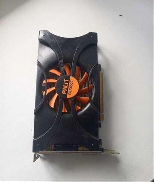 Видеокарта Palit gtx550 ti