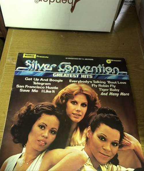 Пластинка винил silver convention. greatest hits