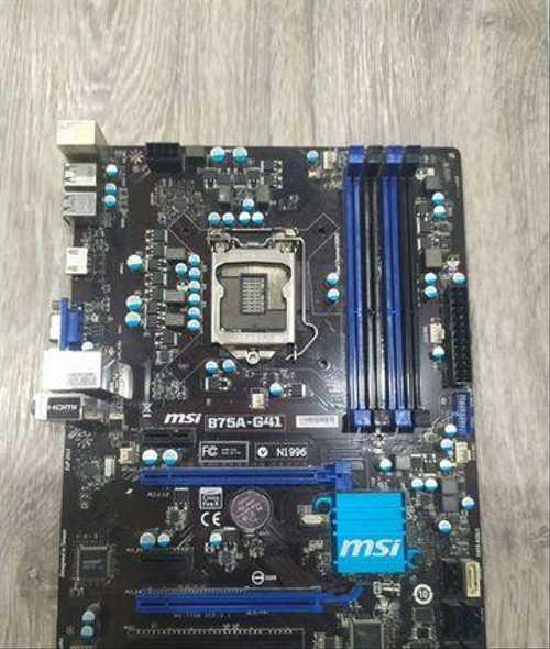 Материнская плата MSI B75A-G41 LGA 1155