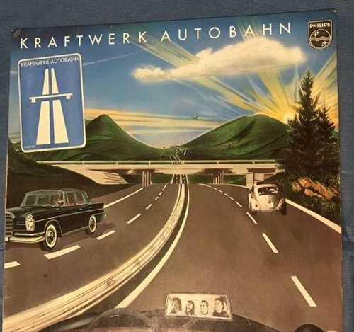 Винил Kraftwerk Autobahn 1st press LP